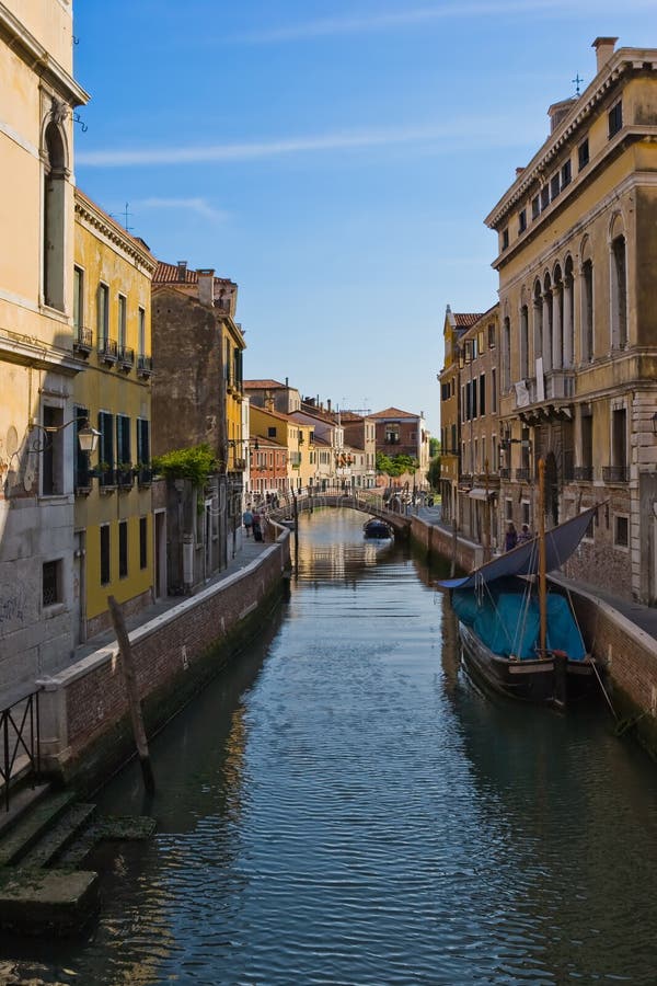 Small Channel on Murano stock image. Image of orange - 11499967