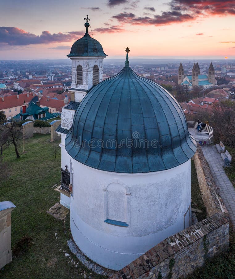 Small Chapel in Pecs, Hungary Stock Image - Image of cupola, mecsek ...