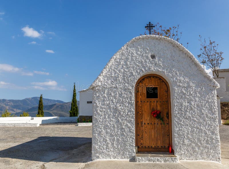 Small Chapel in a Place in Southern Spain Stock Photo - Image of ...