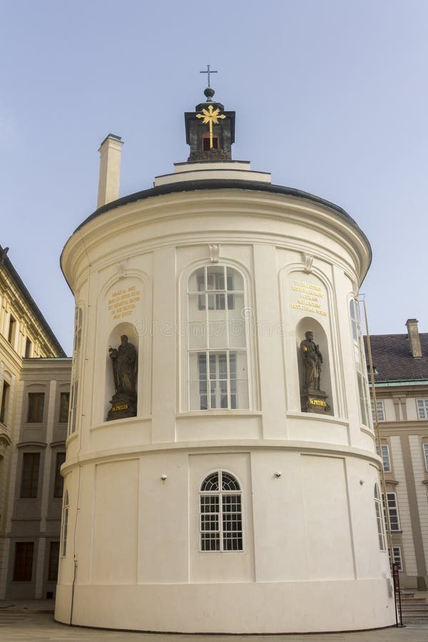 A Small Chapel in the Prague Castle Stock Image - Image of structure ...