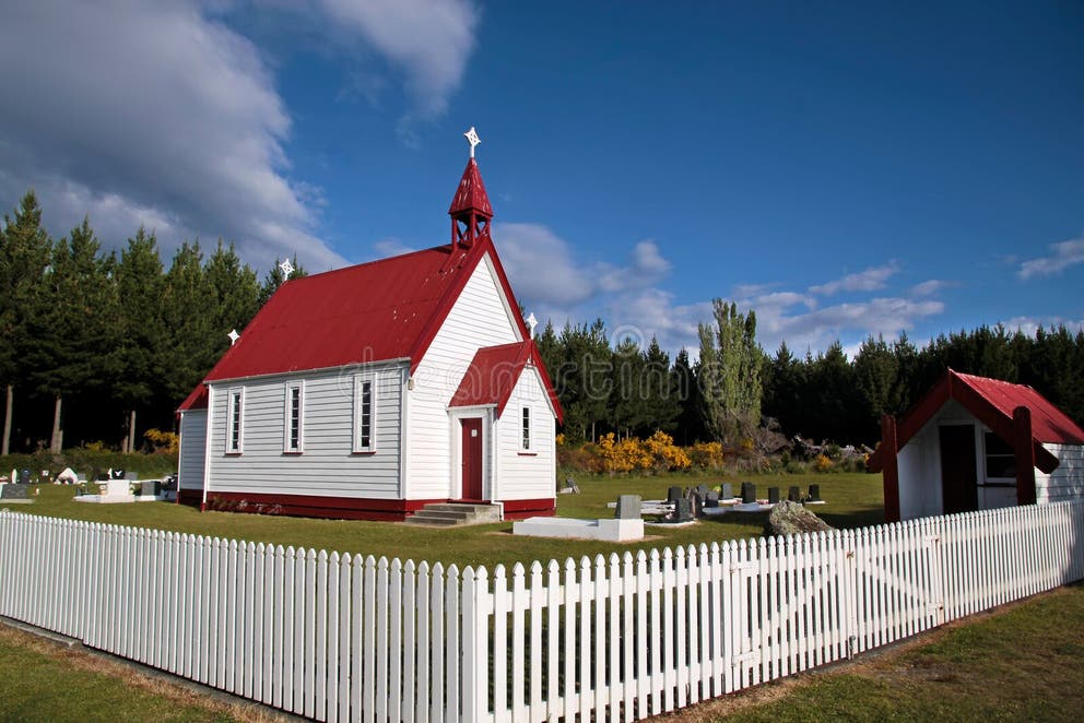 Small chapel in Waitetoko stock image. Image of pioneer - 21169723