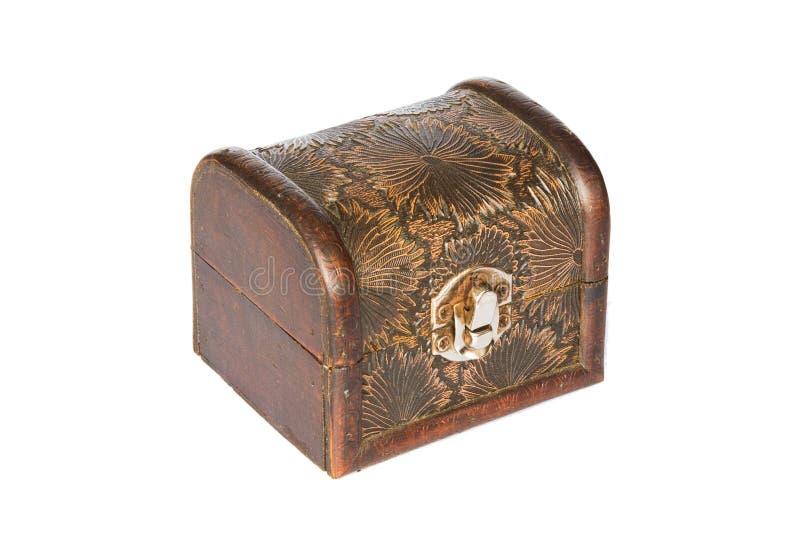 Small chest stock photo. Image of gift, isolated, obsolete - 29465890