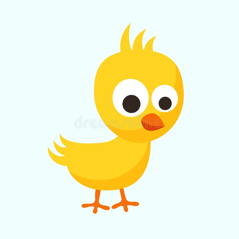 Chick stock vector. Illustration of cheep, beaked, clipart - 12714914
