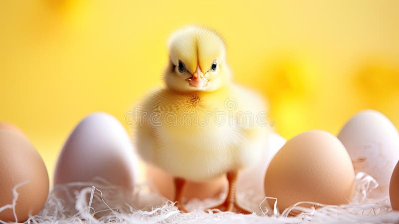 New Life Emerges from Delicate Shells. Stock Photo - Image of hatch ...