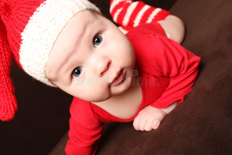 Small child stock photo. Image of lifestyles, knitted - 29057088