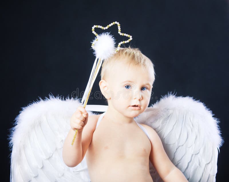 Child Angel Statue stock photo. Image of california, benicia - 89388174
