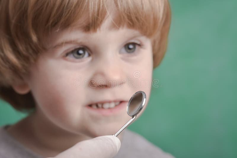 Small Child and Dental Instrument Stock Photo - Image of child, caries ...