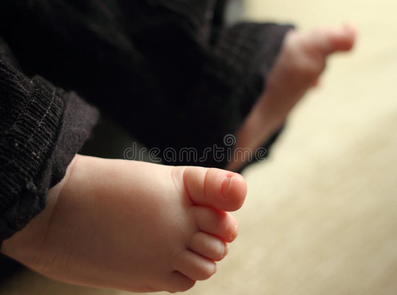 Small child feet stock photo. Image of child, feet, dark - 19152132