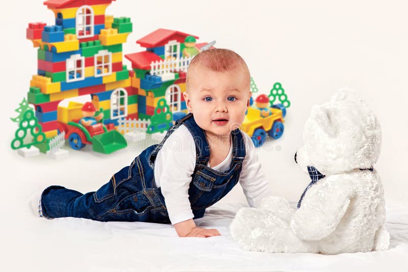 A small child playing stock image. Image of playground - 70983981