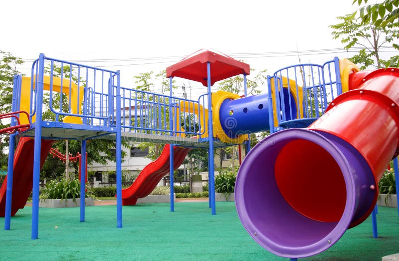 Small children playground stock photo. Image of safety - 16758004