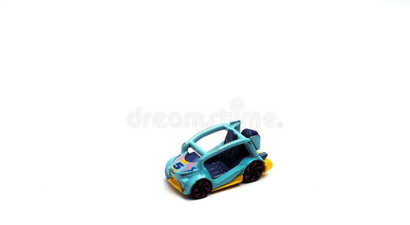 Small Children S Toy Car Isolated on White Background Stock Photo ...