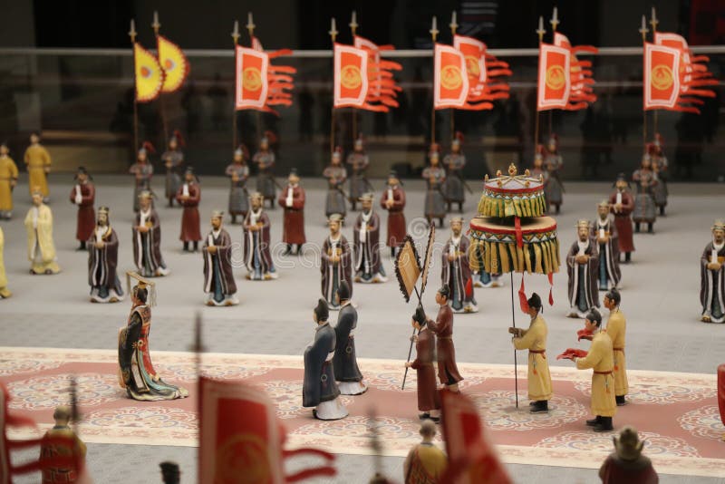 Small Chinese Statues editorial stock image. Image of traditional ...