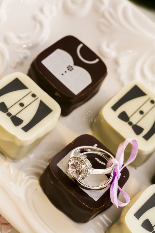 Small chocolates stock image. Image of decorated, indulgence - 28838815