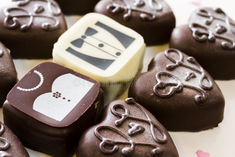 Small chocolates stock photo. Image of shape, chocolate - 28839290