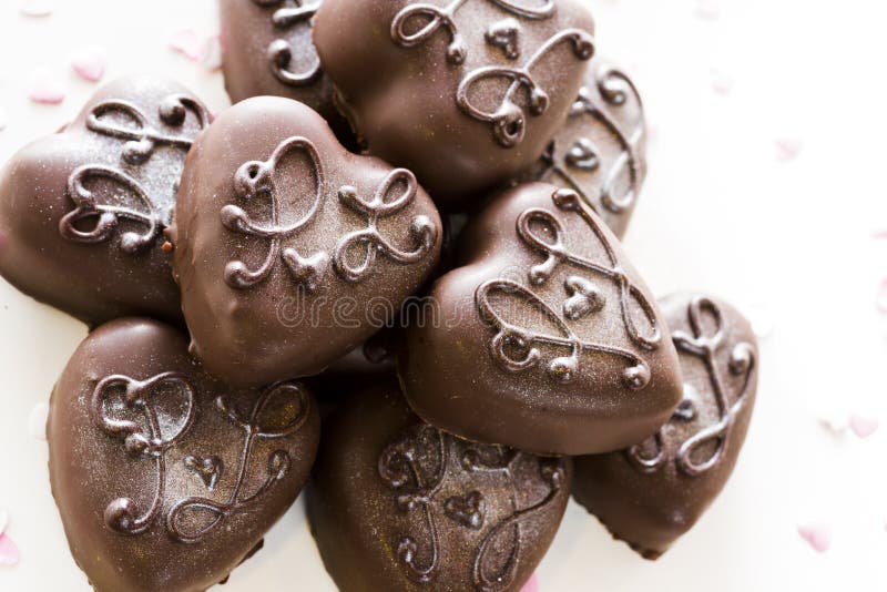 Small chocolates stock image. Image of brown, black, dessert - 28839447