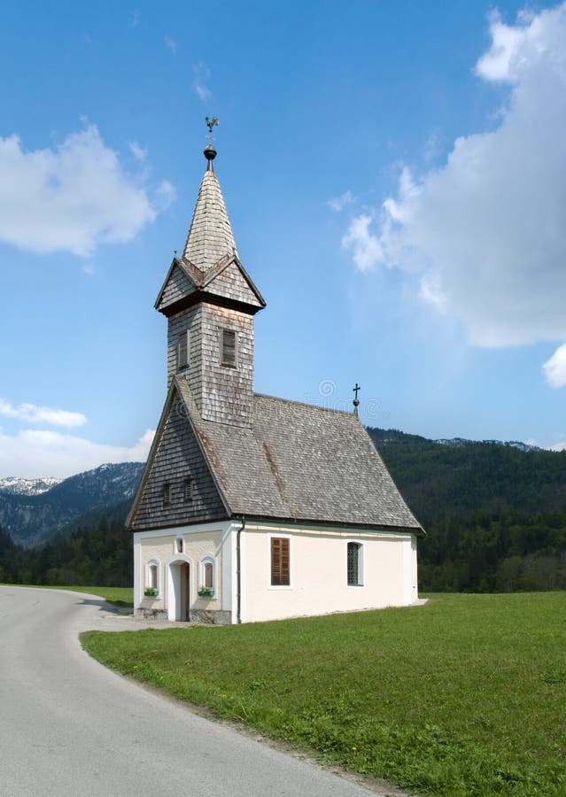 Small Church Chapel stock photo. Image of mountains, small - 9589900