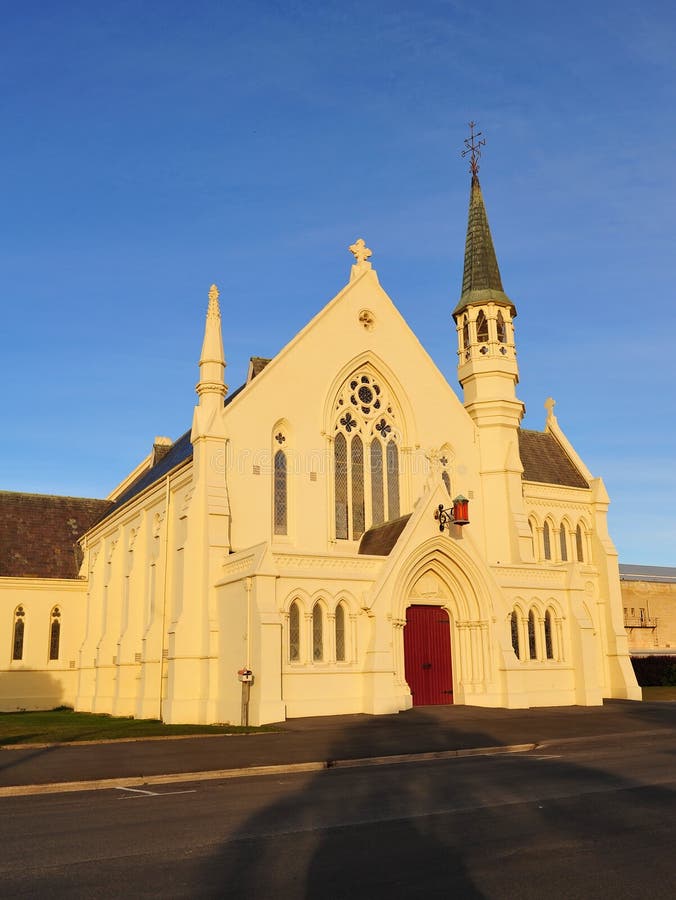 Small Church in New Zealand Stock Image - Image of oamaru, town: 20954787