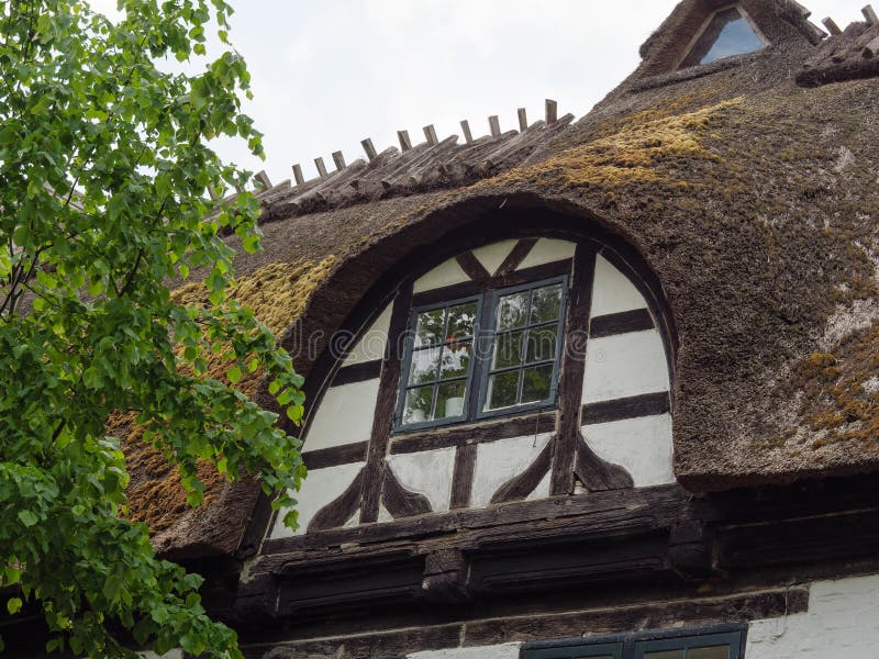 The Small City of Arnis in Schleswig-Holstein Stock Photo - Image of ...