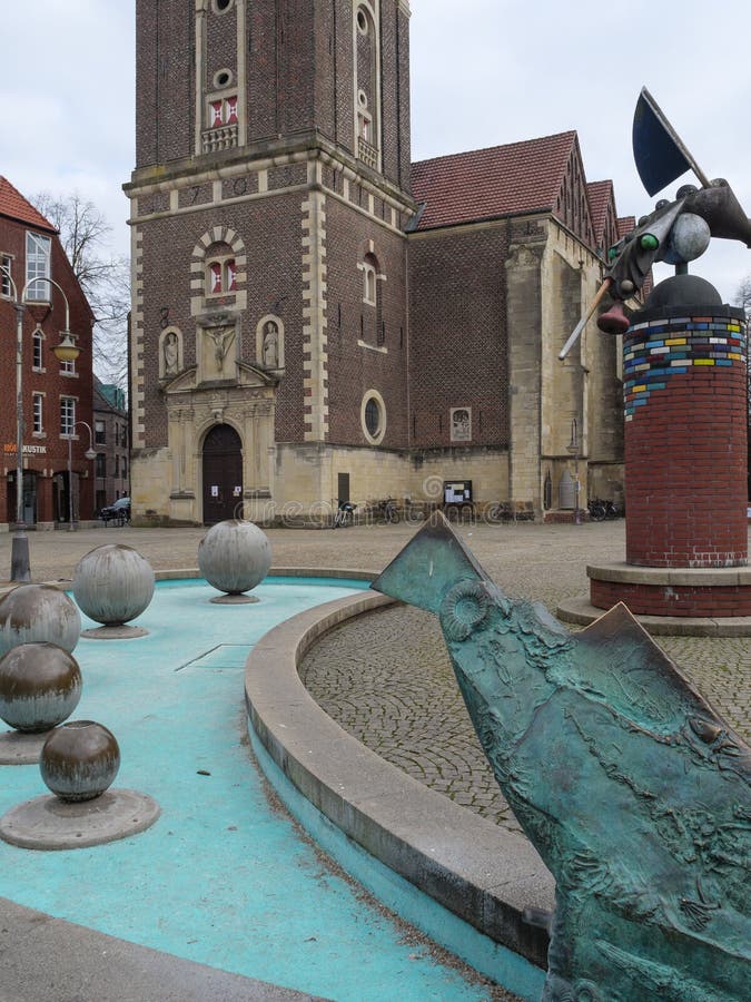 The Small City of Coesfeld in Germany Editorial Photography - Image of ...