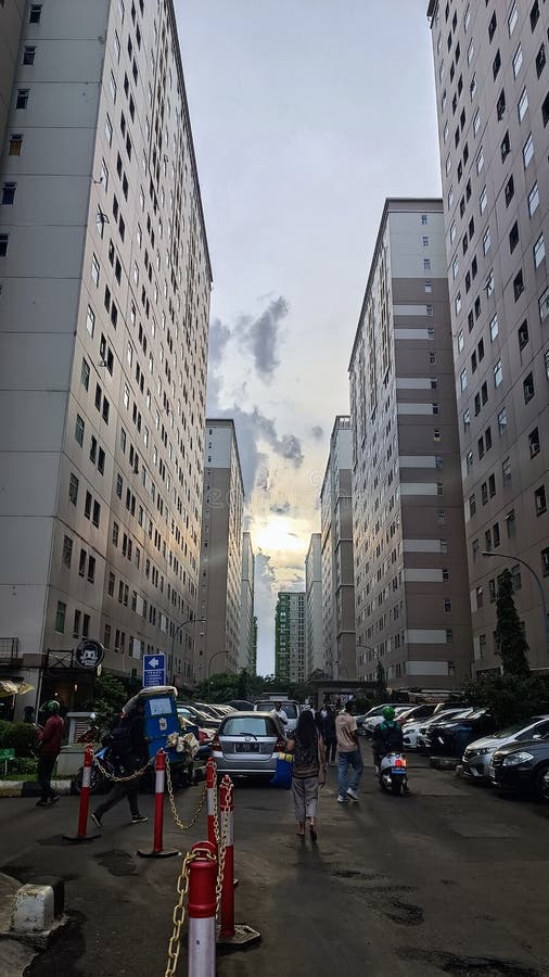 The small city kalibata editorial photography. Image of facade - 370545612