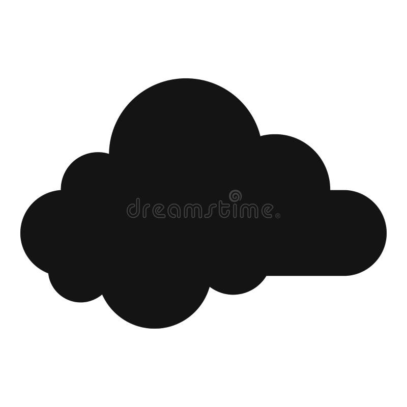 Small cloud icon stock vector. Illustration of beautiful - 83175622