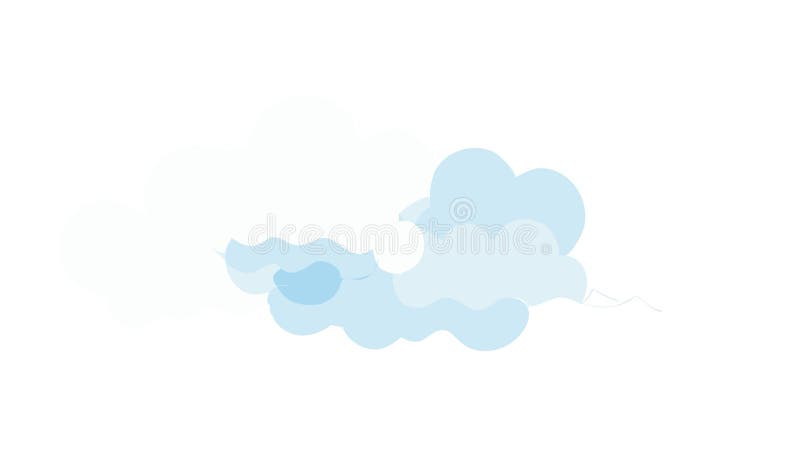 Small Cloud Shape Minimalist Vector Icon, Weather and Web Element ...