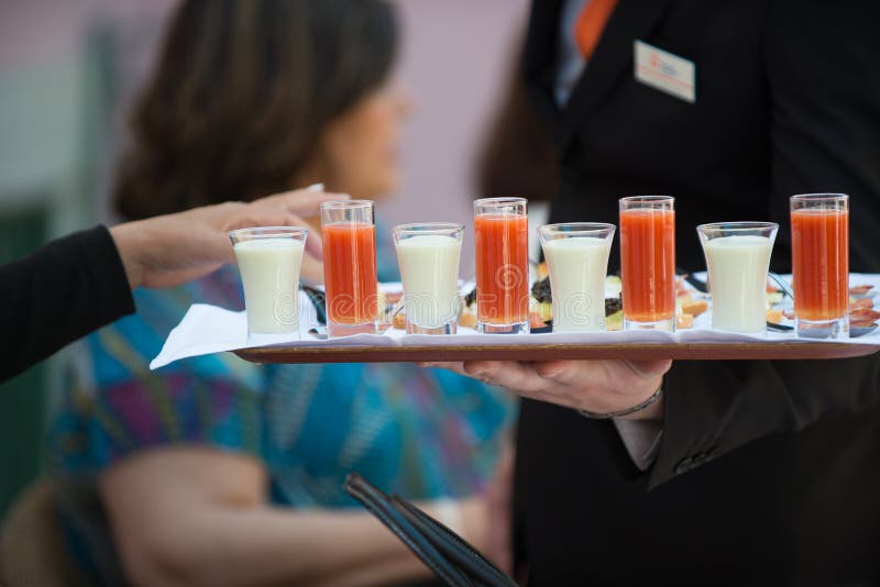 Small Cocktails And Starters Stock Photo - Image of starter, cuisine ...