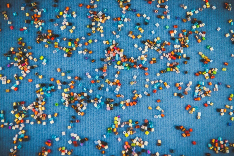 Small colored beads stock photo. Image of colorful, colored - 70102166