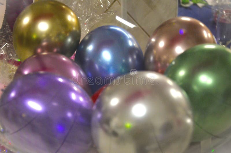 Small Colored Bladders Inside the Bladder Stock Photo - Image of ball ...