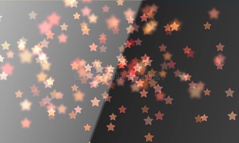 Small Colorful Stars on a Black Background for a Wallpaper Stock ...