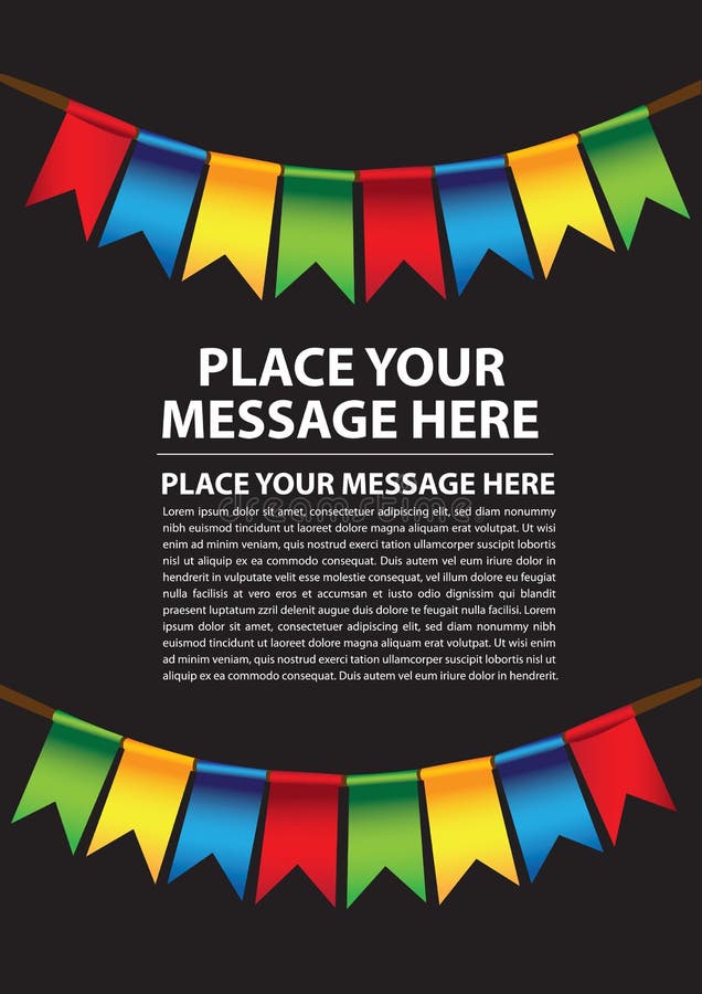 Small colors flags stock vector. Illustration of freedom - 27659600