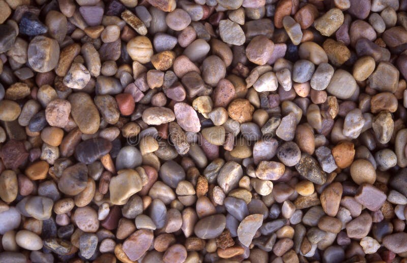 Small Colourful Beach Pebbles Stock Image - Image of pattern, stone ...