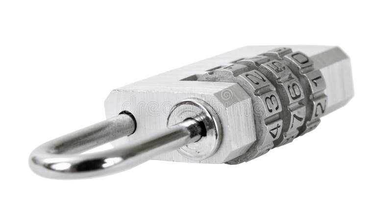 Small combination lock stock image. Image of monochrome - 34651745