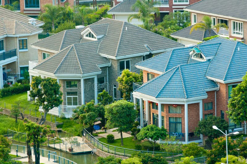 Small community stock photo. Image of exteriors, group - 16260908