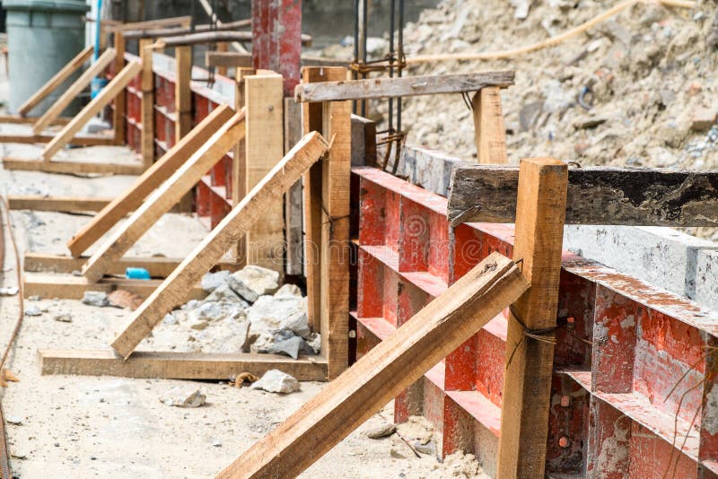 A small construction site stock photo. Image of house - 90982170