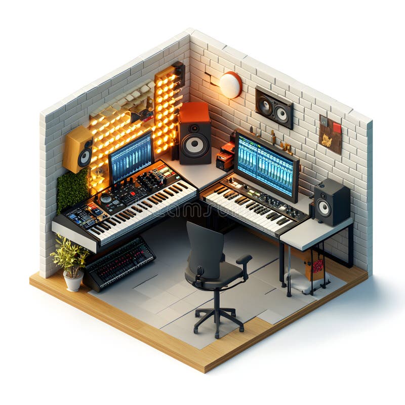 Digital Audio Workstations Stock Illustrations – 27 Digital Audio ...