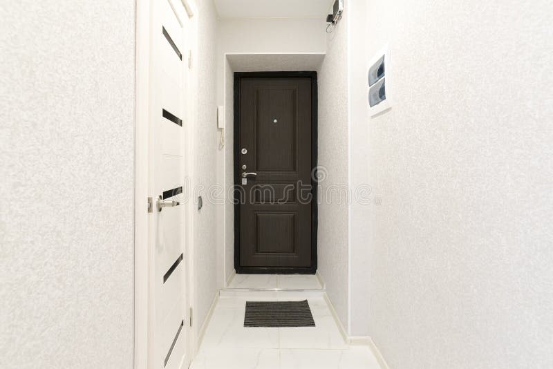 A Small Corridor with Access To the Street Stock Image - Image of ...