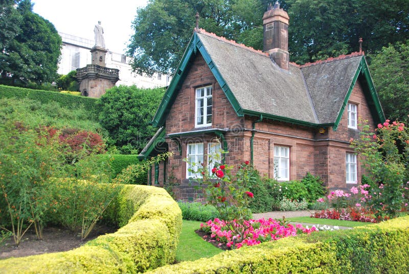 Small cottage stock photo. Image of colorful, small, expensive - 27422564