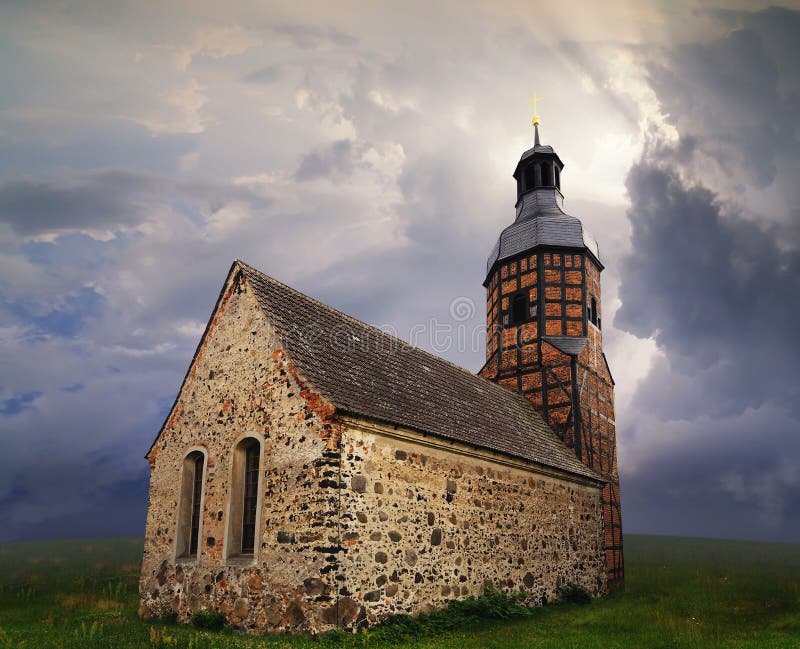 Small country church stock photo. Image of simplicity - 10315632