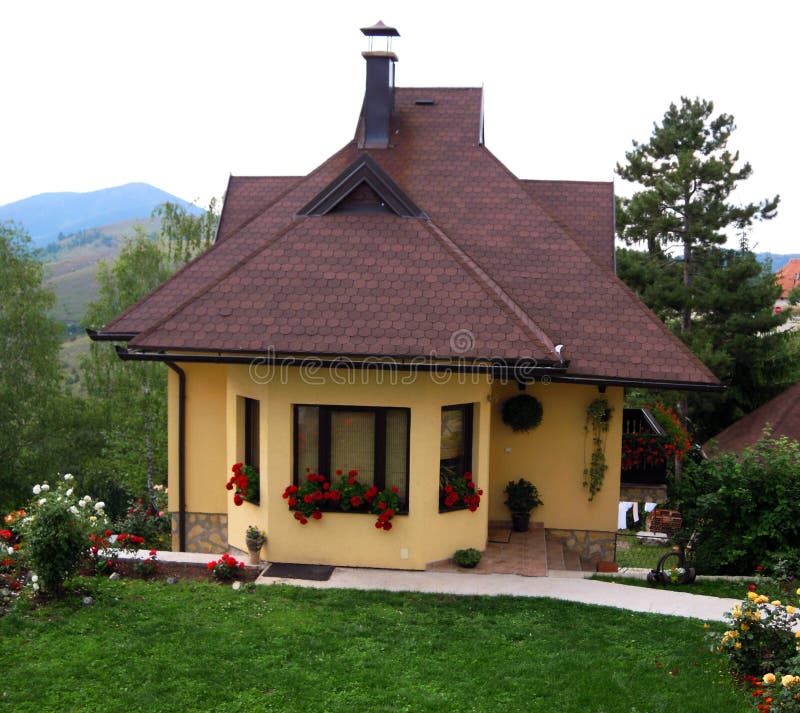 Small country house stock photo. Image of park, holiday - 43708676