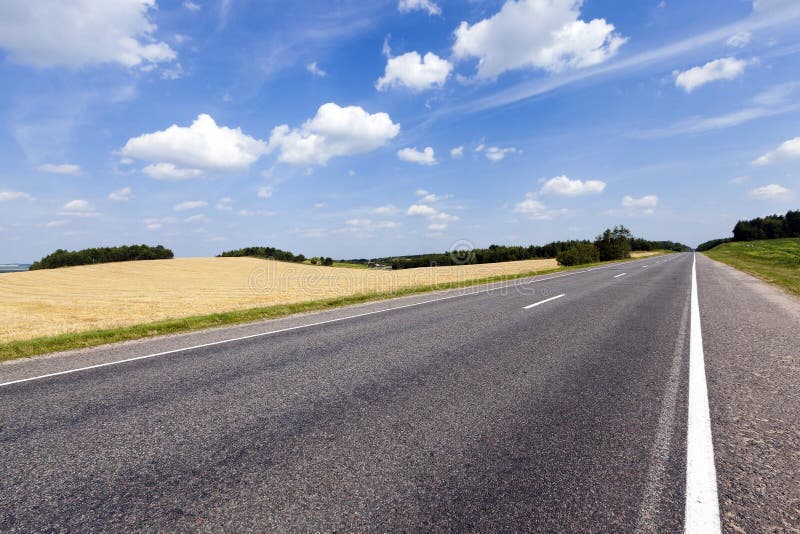 Small country road stock photo. Image of planning, grass - 68823922