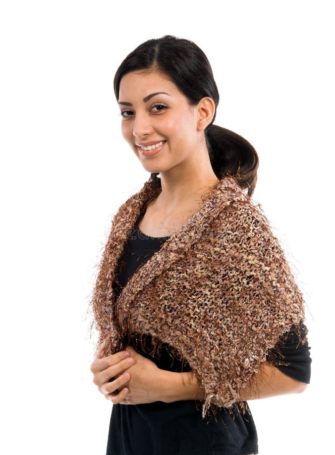 Small Couture Shawl stock image. Image of colorful, isolated - 1556767
