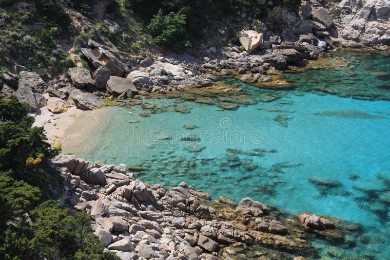 Small cove stock photo. Image of italy, wild, mediterranean - 11641376