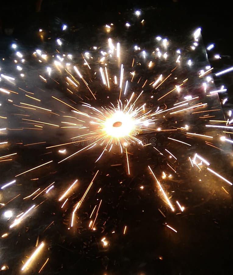 Sparking cracker stock image. Image of cracker, sparking - 131574137