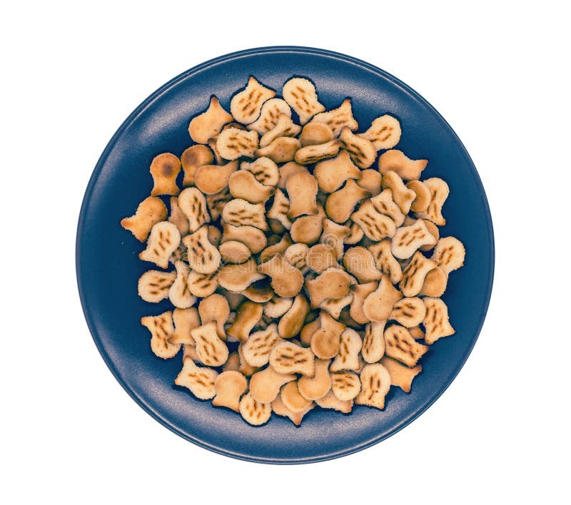 Small crackers on plate stock photo. Image of pastry - 220076912