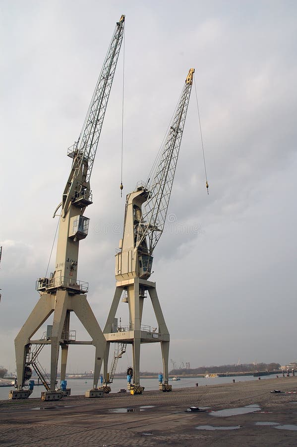 Crane lifting cargo stock image. Image of outdoors, blue - 47496163
