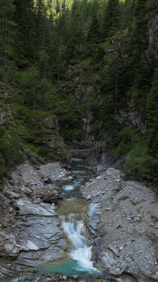 Small Creek in Antrona Valley Stock Image - Image of forest, panorama ...