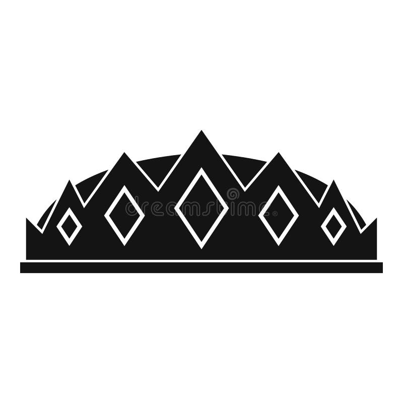 Small Crown Icon, Simple Style Stock Vector - Illustration of luxury ...