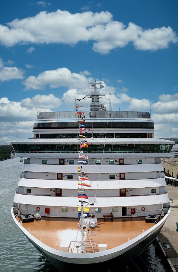 Small Cruise Ship Pier in San Juan Stock Photo - Image of landmark ...