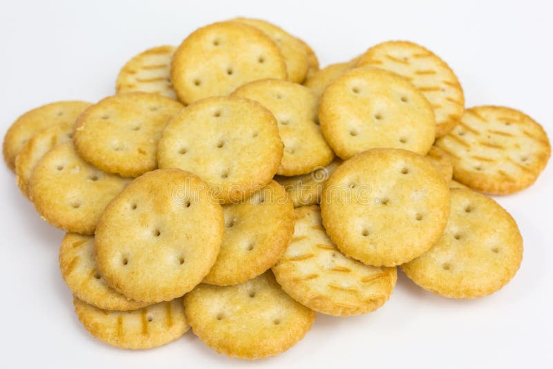 Small crunchy cracker stock photo. Image of snack, salt - 193627426